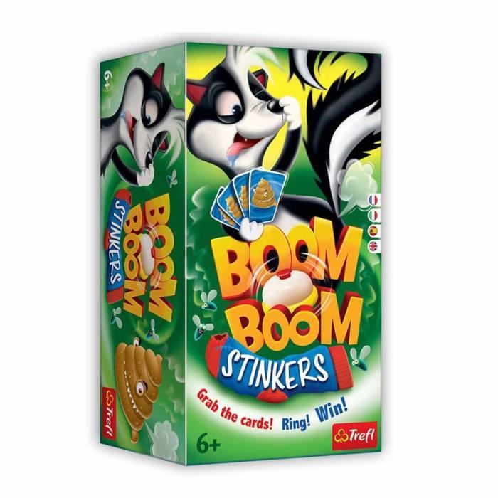 Jeu de société - TREFL - Boom Boom Stinkers - A partir de 6 ans - Moins ...