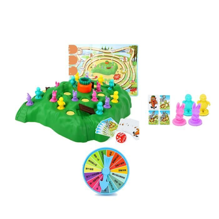 Zerodis Jeu de piège à tortue lapin Jeu de société pour Enfants, Piège ...