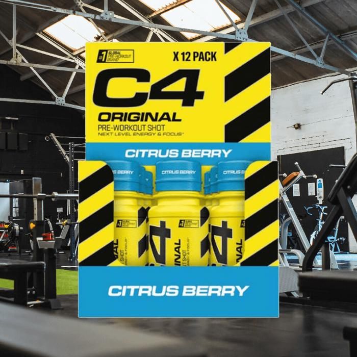 Pre-workout en shot Cellucor - C4 Original Shots - Citrus Berry Pack de ...