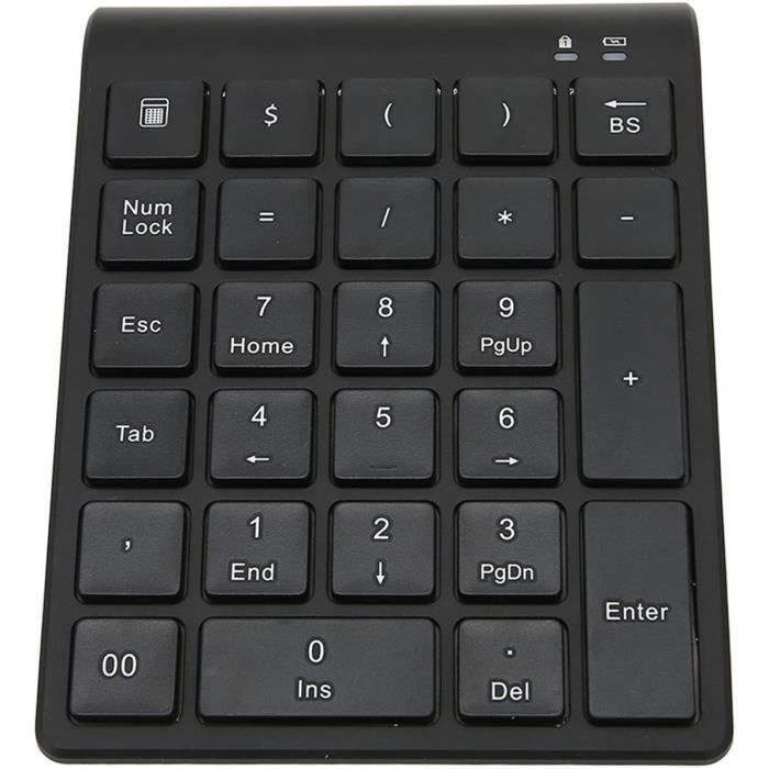 Pavés Numériques Sans Fil, Clavier Numérique Portable À 27 Touches ...