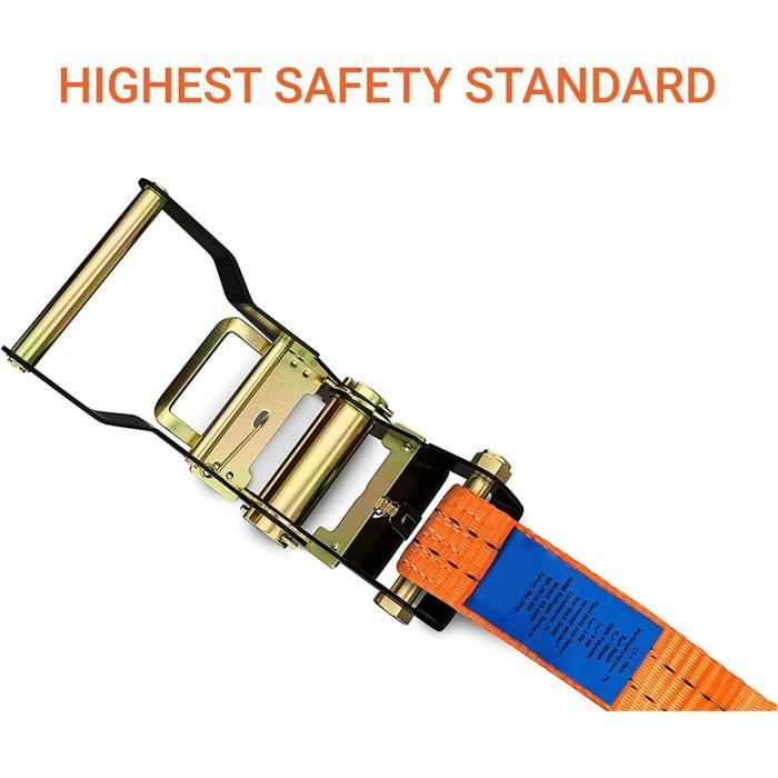 SafeStrap Sangles d'Arrimage avec Crochets - Label TÜV G / S - Sangles ...