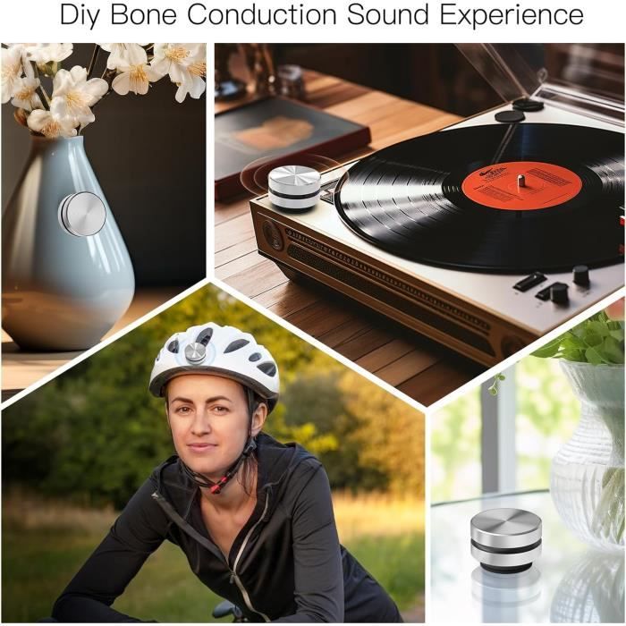Baffle Bluetooth, Haut-Parleur À Conduction Osseuse, Enceinte Bluetooth ...