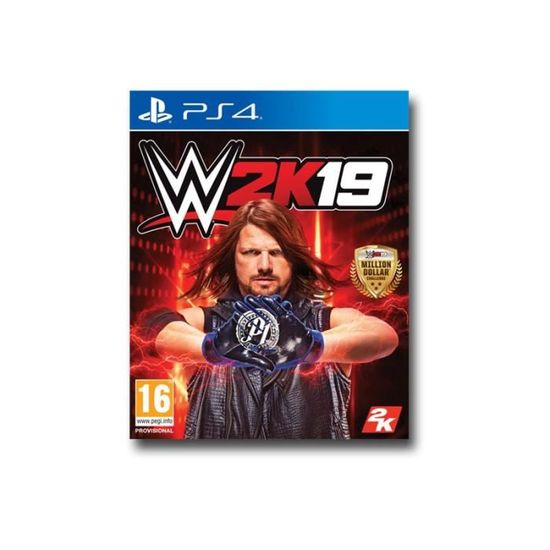 WWE 2K19 PlayStation 4 - Cdiscount Jeux vidéo