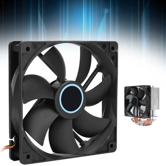 GOTOTOP Refroidisseur CPU ultra silencieux Refroidisseur CPU 6 tube en ...