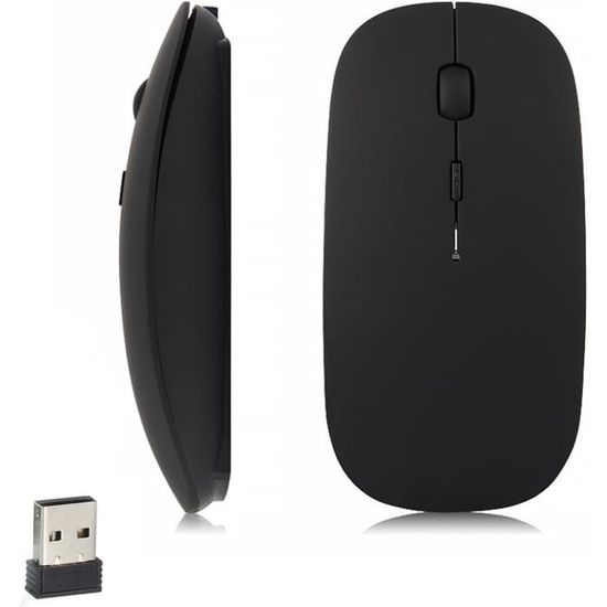 Souris Bluetooth Sans Fil, Wireless Mouse, 1600 Dpi Adjustable, 3 ...