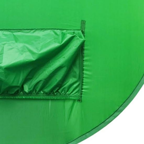 Fond d'écran vert rond - YOSOO - 142x142cm - Nylon - Pour photographie ...