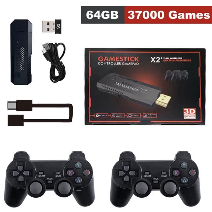 64g - Consoles de jeux vidéo avec manette sans fil, Gamestick, jeux 3D ...
