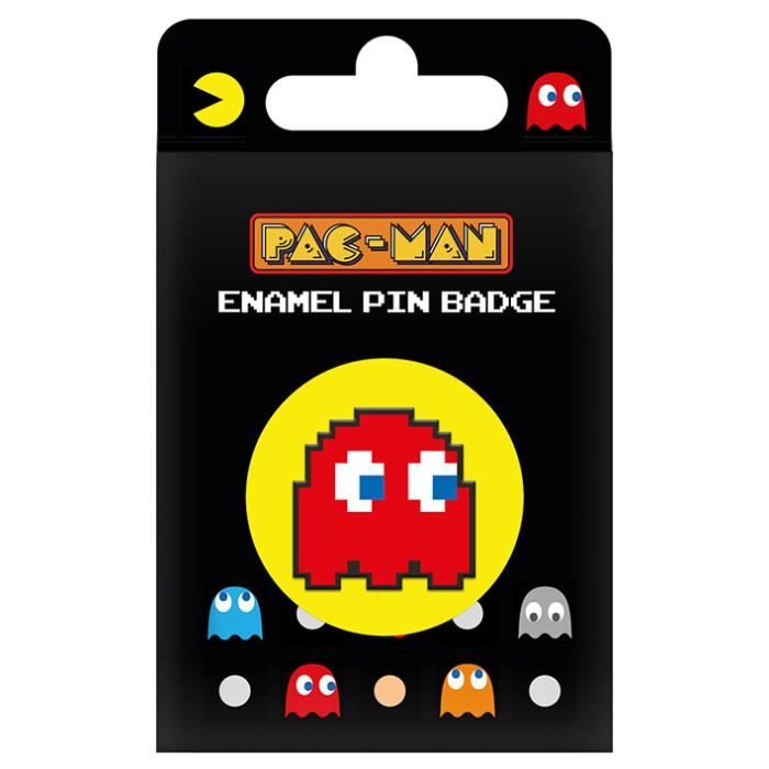Pac-Man - Pin's émaillé Blinky colour - Achat / Vente badges - pin's ...