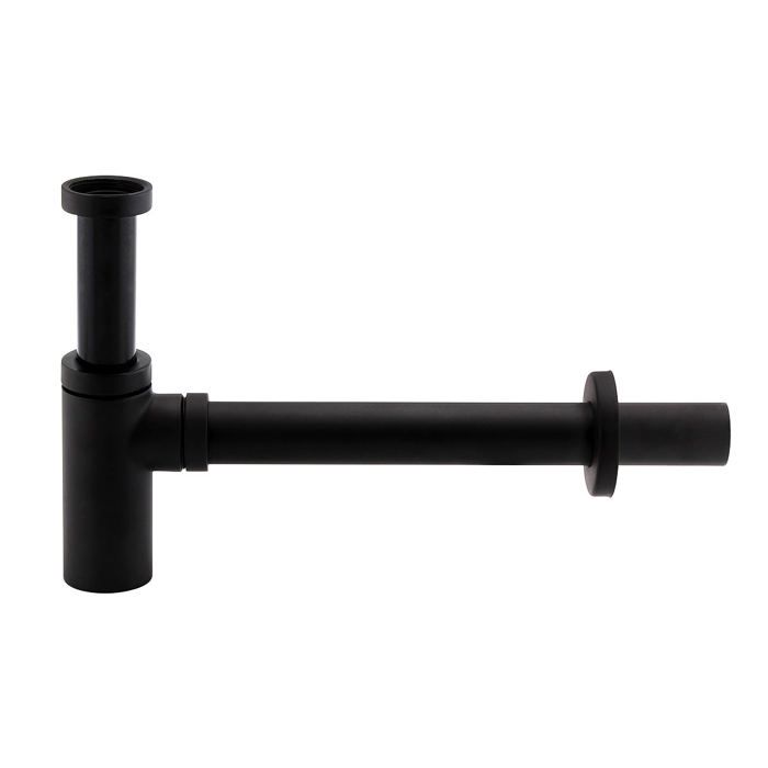 Siphon lavabo design finition noir mat - Cdiscount Bricolage