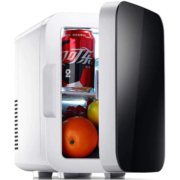 MINI-BAR–MINI FRIGO POUR BOISSON–FRIGO USB 6L Mini Réfrigérateur Noir ...