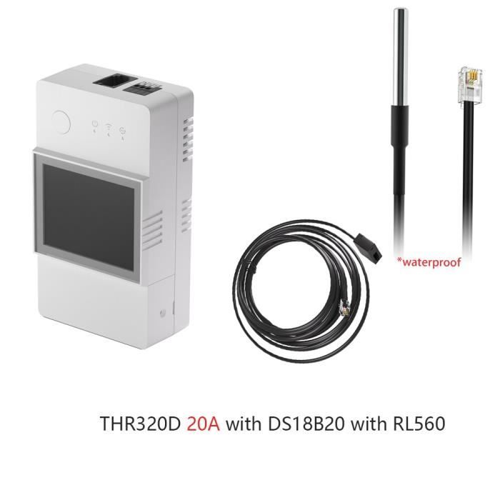Hygrometer/Humidity Weather Stations With LCD Display SONOFF TH Elite ...