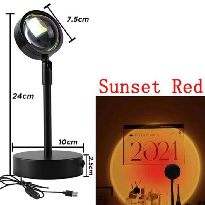 Lampe Led RGB en forme d39arc en ciel pour la maison ambiance nocturne luminaire décoratif ...