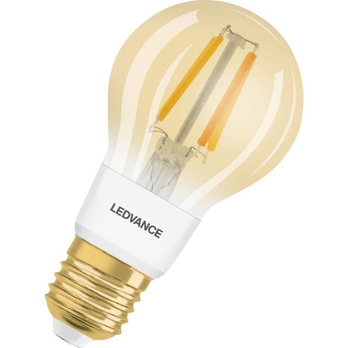 Ampoule à LED - LEDVANCE - Filament Classic Dimmable - 6 W - E27 - Blanc chaud - Cdiscount Bricolage