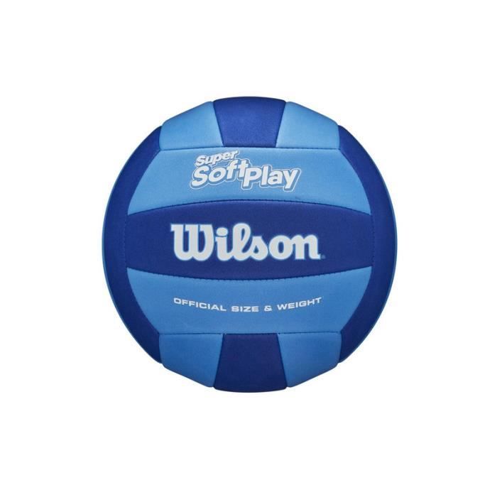 Ballon Wilson Super Soft - bleu/royal - Taille 5 - Cdiscount Sport