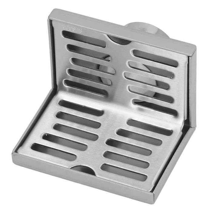 SALALIS Drain en forme de L Drain de sol d'angle en acier inoxydable ...