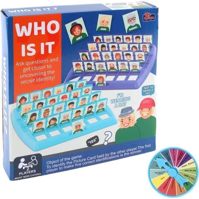 Jeu De Devine Qui Je Suis, Qui Suis Je Jeu De Société, Qui Est Ce, Jeu ...