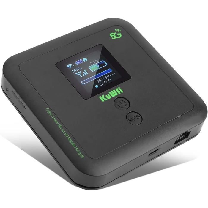 Routeur 5G Wifi 6, Routeur 5G Carte Sim Bi Bande Appareil Wifi Sans Fil ...