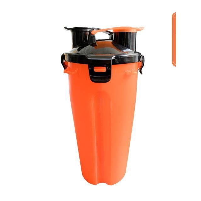 Gamelle pour chien,Orange Cup-Opp bagged--Bol pliable 2 en 1 pour ...