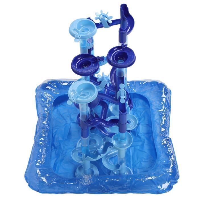 Marble Run Maze Ball Track DIY Water Play Set Funnel Slide - Cdiscount ...