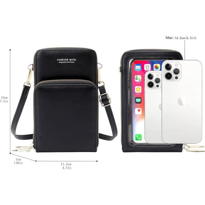 Sac À Bandoulière Pour Téléphone Portable Femmes Sac À Ecran Tactile ...