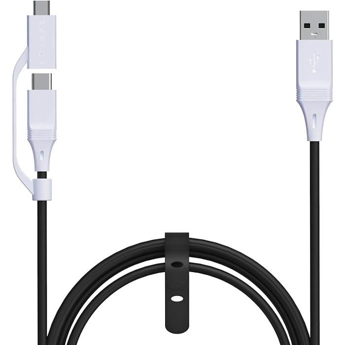 Câble de charge - RAPTOR - RG-CC100PS - USB Type-C - Filaire - Manettes ...
