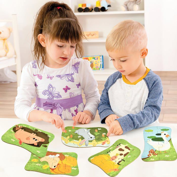 Puzzle Enfant 2 3 4 5 Ans, Puzzles en Bois pour Enfants,Jouet Puzzle ...