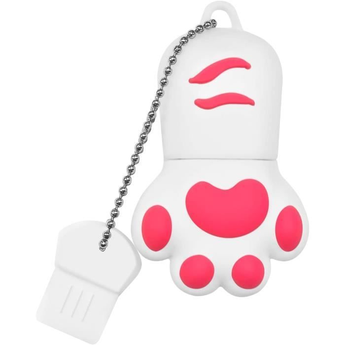 Cle Usb 128 Go Clé Usb Grande Capacité Flash Drive Mignonne Patte De ...