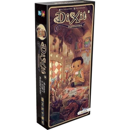 Dixit Expansion 8: Harmonies Board Game Ages 8+ 3 to 8 Players 30 ...