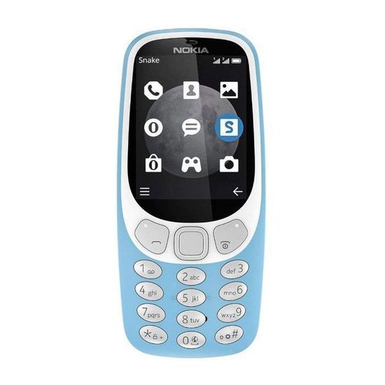 3G Nokia 3310 SIM - feature phone débloqué GSM, Écran 2,4 pouces ...
