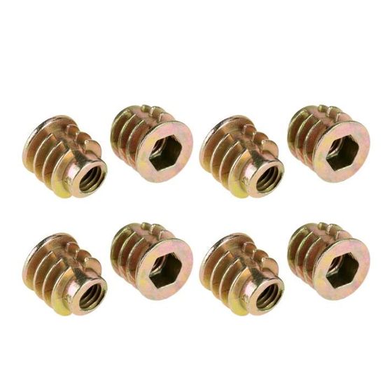 Écrou hexagonal de tête d'entraînement 50pcs M4 × 8mm Meubles en ...