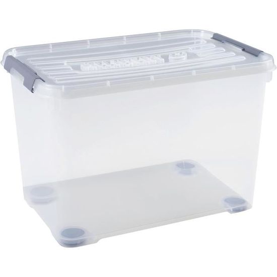 Curver Handy Plus Storage Box 65L - Boîte de rangement polyvalente ...