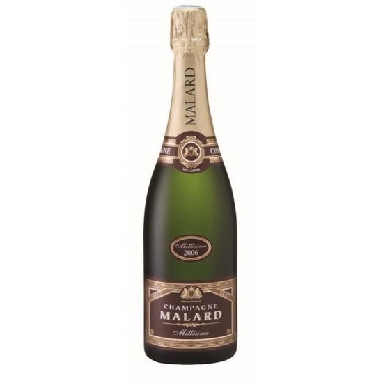 Champagne Malard Millésimé Brut - 75 cl - La cave Cdiscount