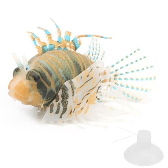 Poisson Rougeoyant Artificiel en Silicone Réaliste avec Ventouse pour ...