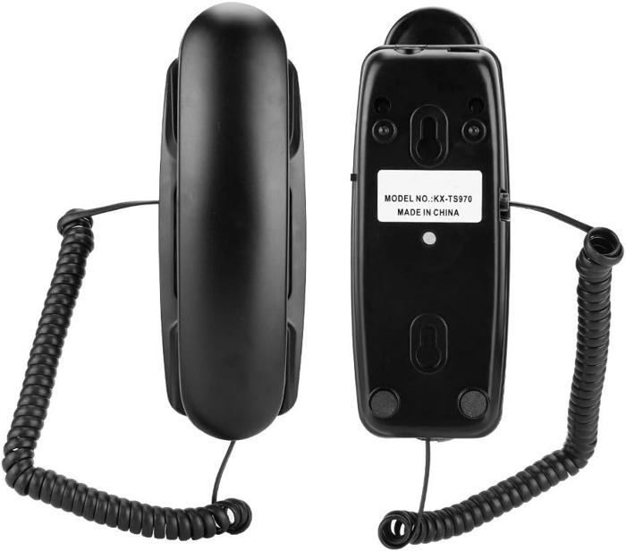 Téléphone Mural Filaire Sans Identification De L'Appelant,Téléphone Filaire Fixe De Bureau Pour ...