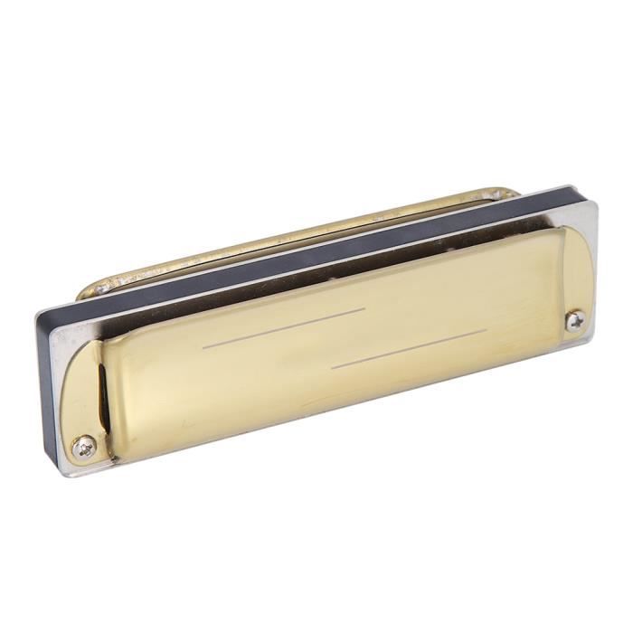 Ashata Harmonica 10 trous Harmonica Blues à 10 Trous Clé F Harpe ...