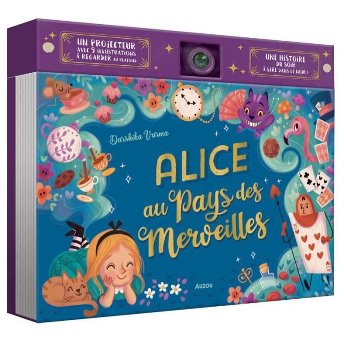 Livre pour Projecteur Alice au pays des merveilles Auzou - Cdiscount ...