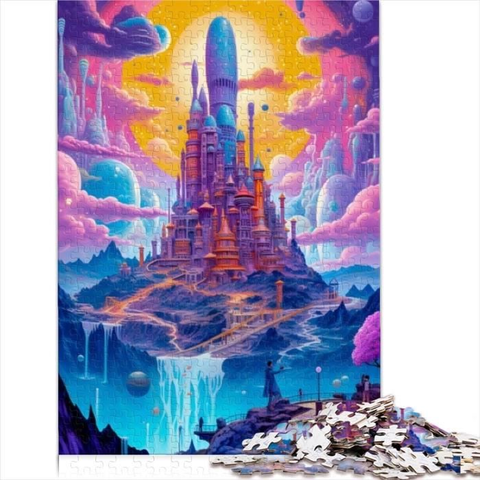 Puzzle en bois Fantasy Space Alien - Puzzle 1000 pièces - Pour adultes ...