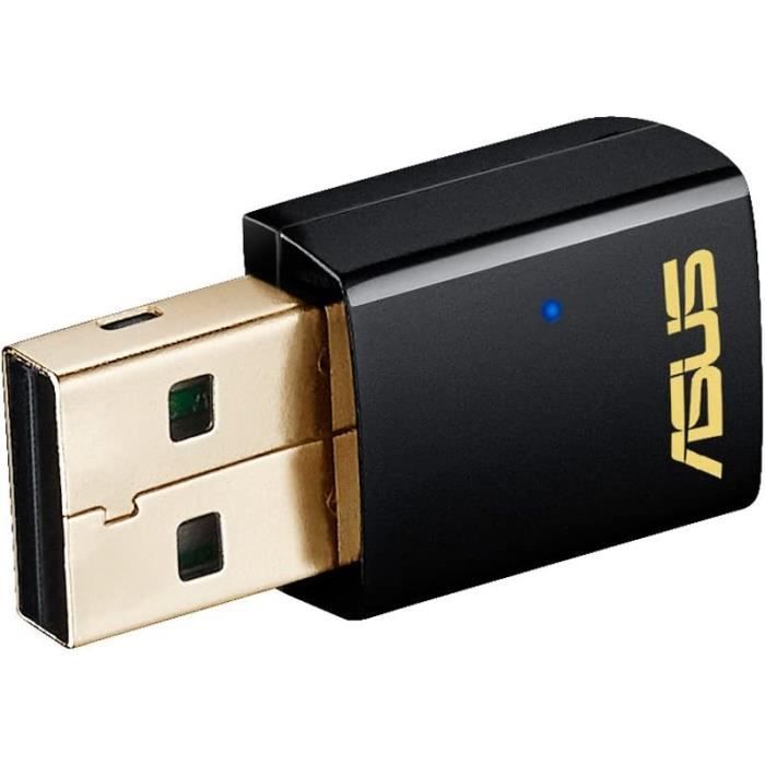 ASUS USB-AC51 - Clé Wi-FI - Adaptateur Wi-FI - Dongle WiFi ASUS AC600 ...
