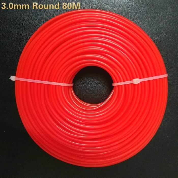 Ligne de corde en Nylon - Tondeuse - 1lb - Coupe carrée - Long rouleau rond - 3.0mm - Cdiscount ...
