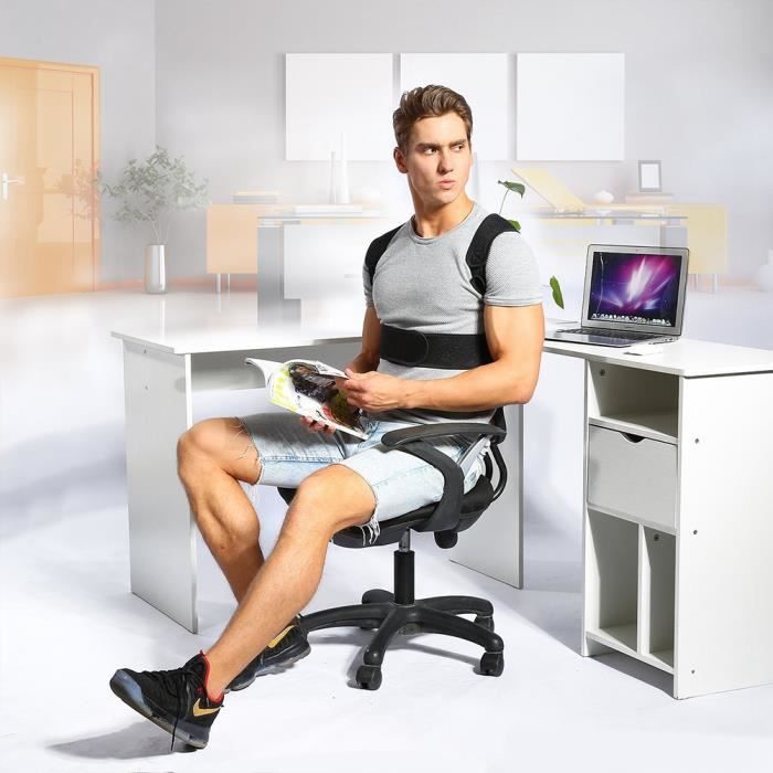 Correcteur de posture Dos Réglable par Orthèse de maintien pour Colonne ...
