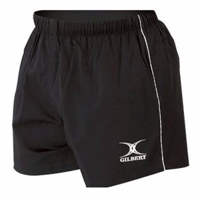 Short de rugby - GILBERT - Match - Homme - Noir - Non imperméable ...