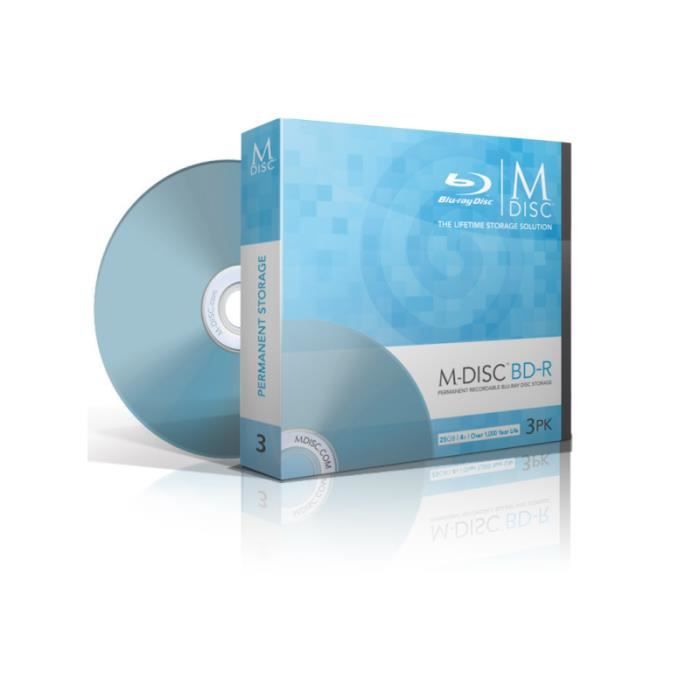 M-Disc Blu-ray (Pack de 3) - Cdiscount DVD