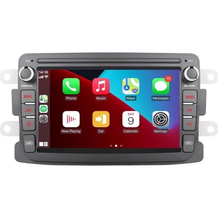 Autoradio Compatible Avec Sans Fil Carplay-Android Auto Pour Renault ...