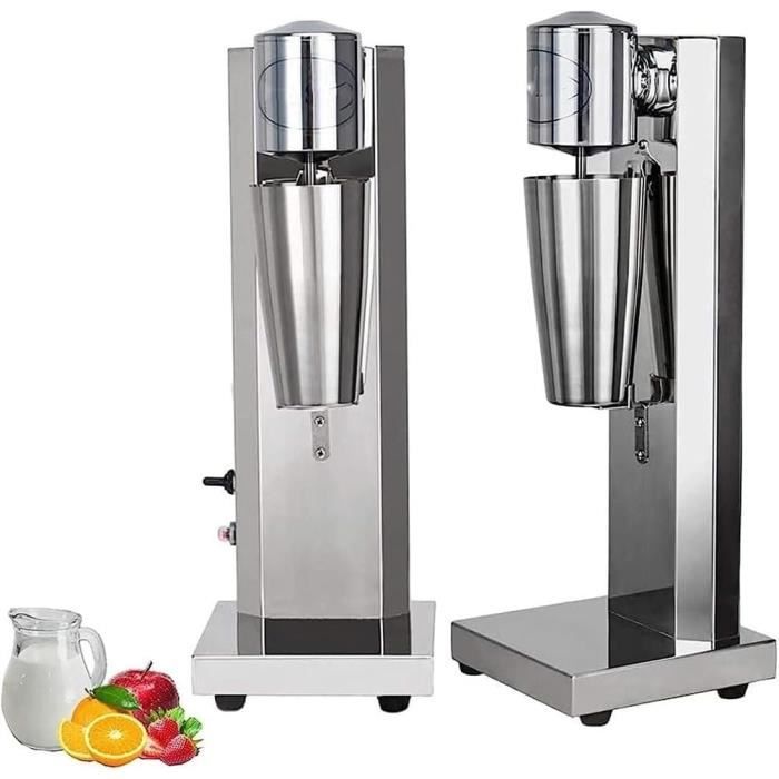 Milkshake Maker, 750Ml Smoothie Drink Blender, Acier Inoxydable Ice ...