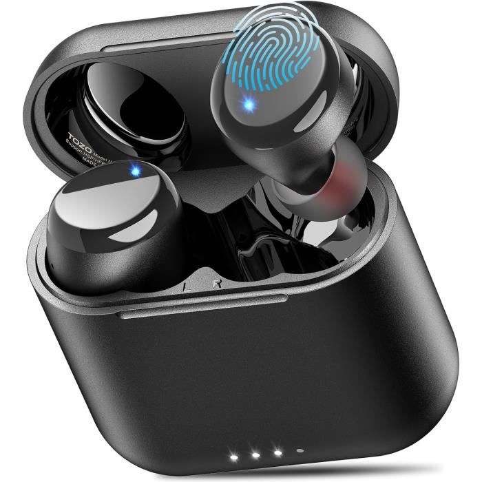 T6 Ecouteurs Bluetooth Sans Fil Casque Intra-Auriculaire Au Design ...