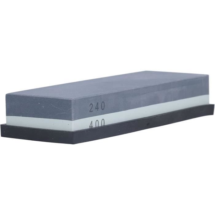 Pierre à aiguiser, taille-crayon double face en corindon blanc durable ...