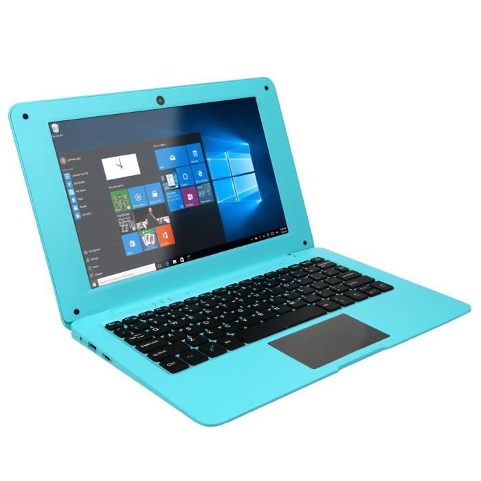 Ordinateur PC Ultraportable 10,1'' Windows 10 Intel Celeron RAM 6 Go ...