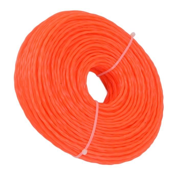 YOSOO Cordon de coupe-bordure Ligne de Tondeuse à Gazon, Cordon de Coupe en Nylon 3 Mm 85 M ...