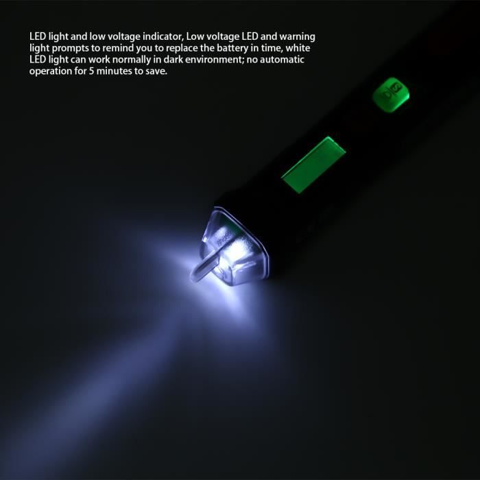 MOH-NOn contact Test Pen HT100 LED Light Touchless Non-contact Testing ...