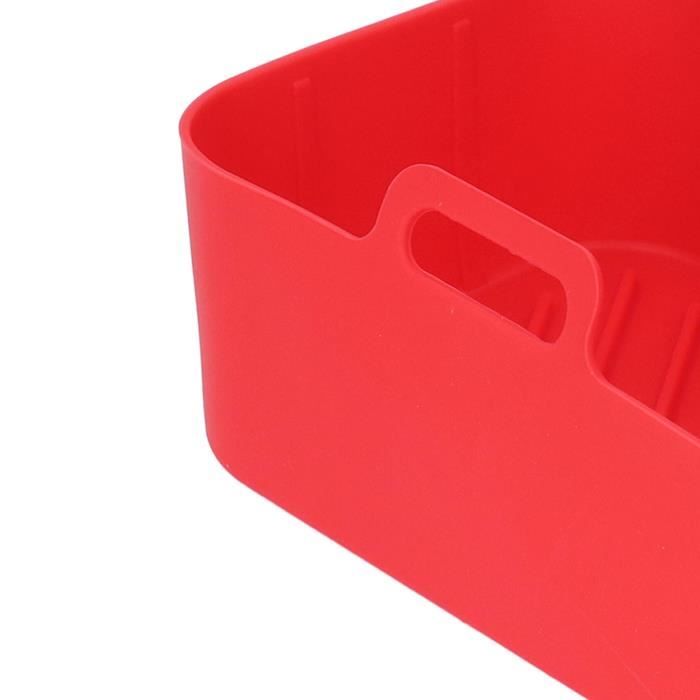 Pot de friteuse en silicone réutilisable 2 pièces friteuse Silicone Pot ...